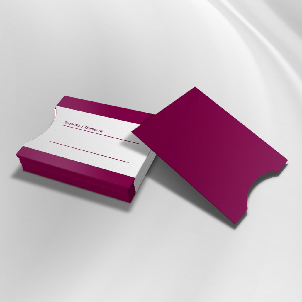 Ready to ship hotel key holder (number 2) – Hotel printing supply