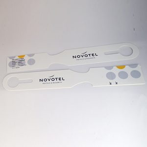 Novotel hotel luggage labels – Hotel printing supply