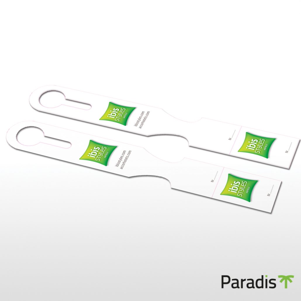 Ibis / Ibis Styles hotel luggage labels – Hotel printing supply