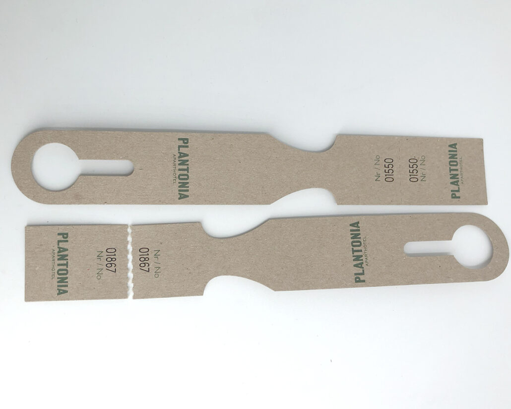 Eco-friendly hotel luggage tags 2 – Hotel printing supply